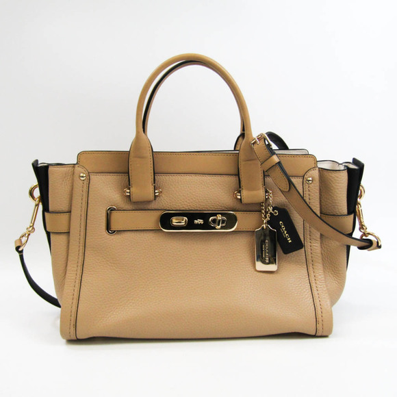 Coach | Bags | Coach Swagger Carryall 3442 Womens Leather ...